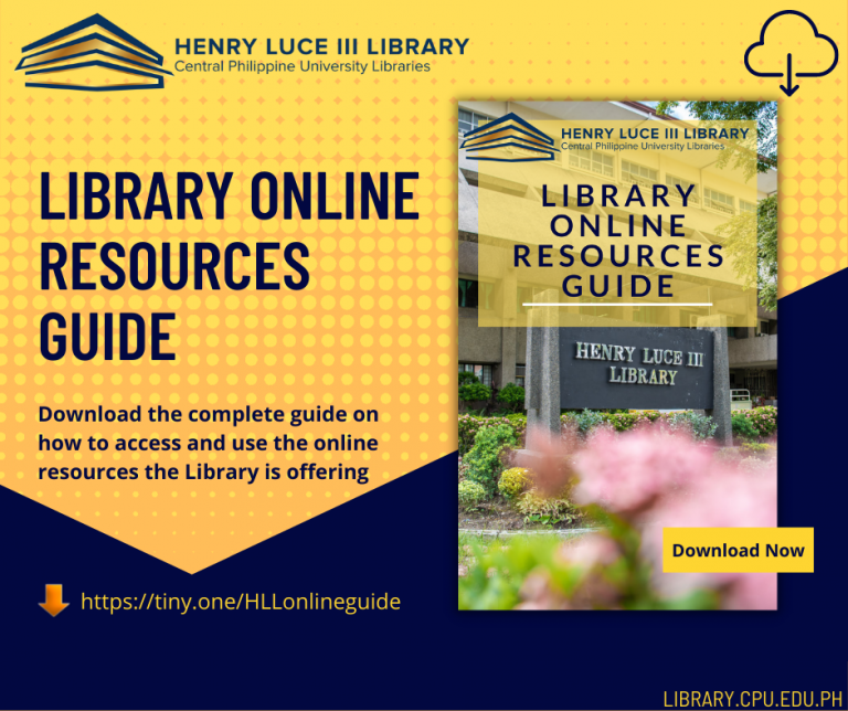 Henry Luce III Library – Central Philippine University Libraries