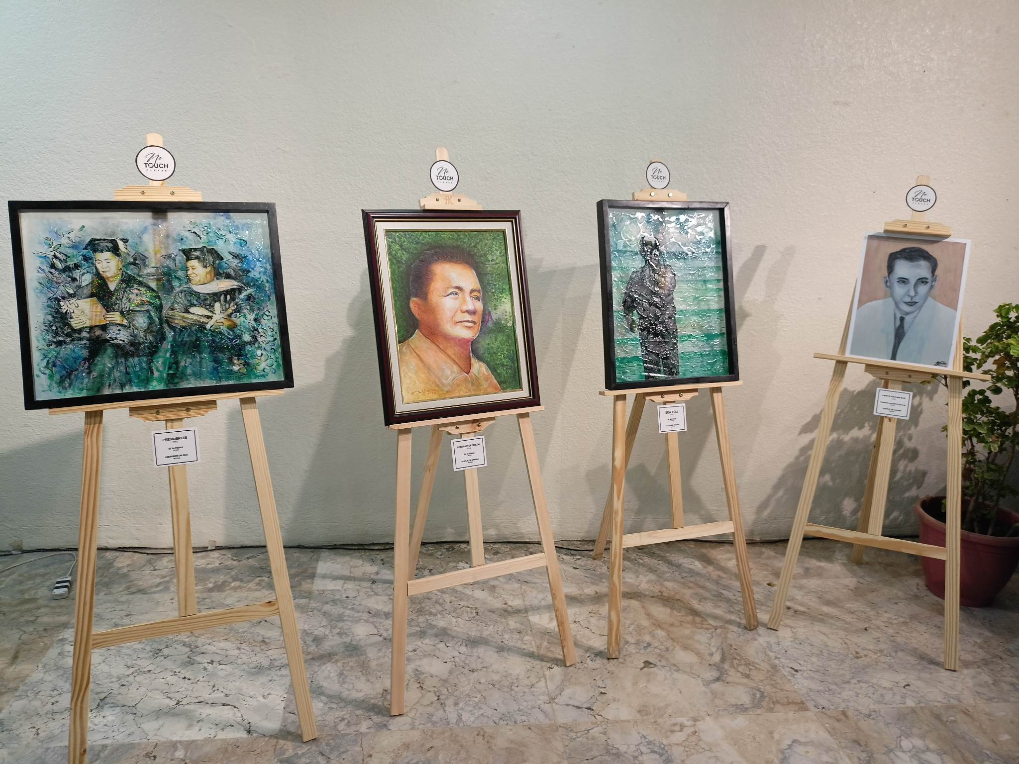 Drilon Day 2023 art exhibit at the Library - Henry Luce III Library