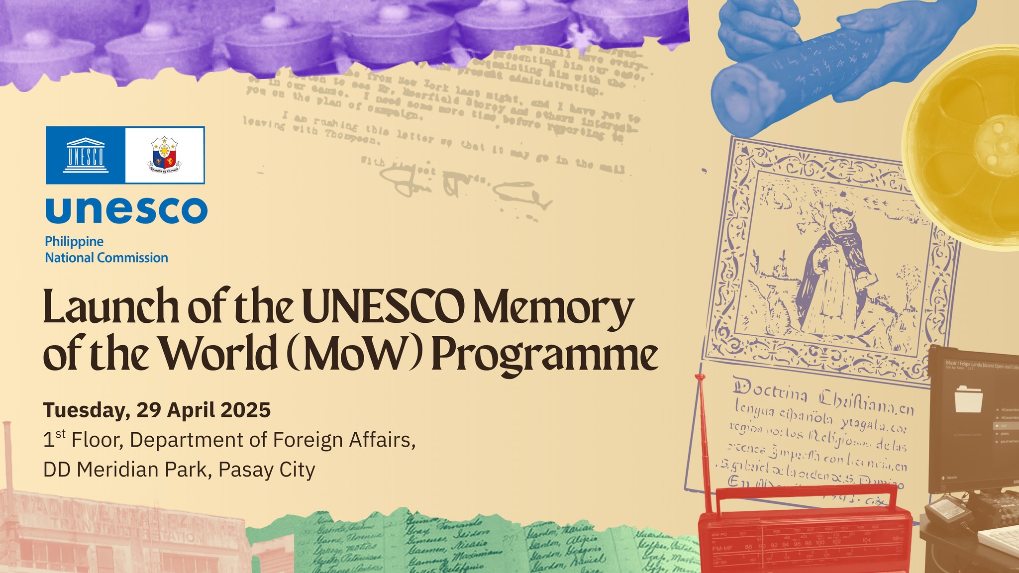 CPU Honored at UNESCO Memory of the World Launch for Preserving ...